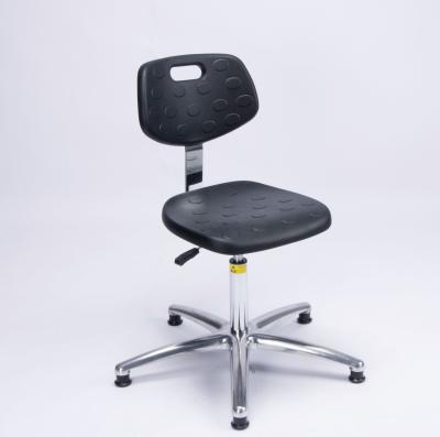 China Ergonomic PU Foaming Lab Seating Stools For Industry Lab Chairs With Easy-To-Clean PU Foaming Technology for sale