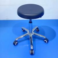 China Custom Size PU Foam Laboratory Stools Customizable Anti Static Chairs For Laboratories for sale