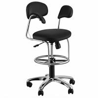 China Adjustable Height Lab Chair with Footrest and 300 Lbs Weight Capacity for ESD Safe Environments for sale