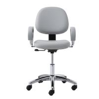 China Armrests Included Easy To Clean Adjustable Height PU Lab Antistatic Chair for ESD Protection for sale