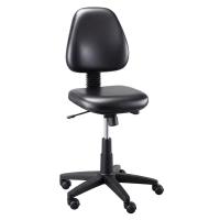 China 300 Lbs Weight Capacity Anti Static Lab Chair Model PU-AC-001 for ESD Safe Workspaces for sale