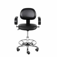 China Height Adjustable ESD Lab Chair with 300 Lbs Weight Capacity and Ergonomic Design for sale