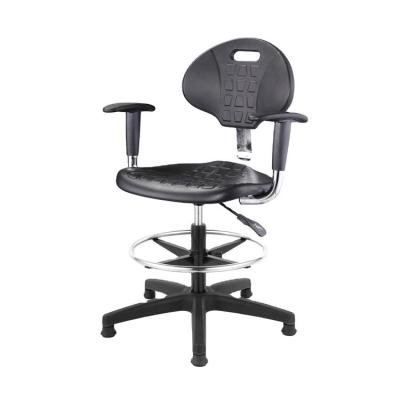 China Ergonomic Design PU Lab Antistatic Chair Model PU-AC-001 with 300 Lbs Weight Capacity for Laboratory Use for sale
