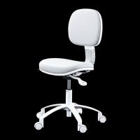 China Easy To Clean Anti Static Lab Chair With Caster Wheels Ergonomic Design Adjustable Height Suitable For Laboratory And Cleanroom for sale