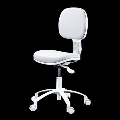 China Easy To Clean Anti Static Lab Chair With Caster Wheels Ergonomic Design Adjustable Height Suitable For Laboratory And Cleanroom for sale