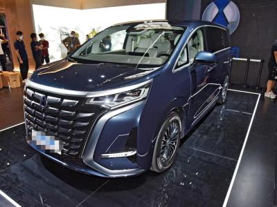 China Denza D9 2022 EV 600 4WD Zunrong Version 5 Door 7 Seats Large MPV Luxury New Car for sale