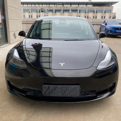China Used Tesla Model 3 2021 Left Hand Drive EV Sedan 263 Mile Range Black Color for sale