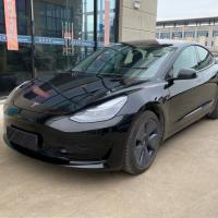 China Used Tesla Model 3 2021 Left Hand Drive EV Sedan 263 Mile Range Black Color for sale