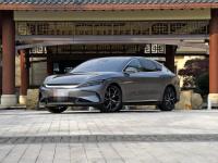 China BYD Han 2022 EV Chuangshi 610km 4WD Zunxiang Version Medium Large Luxury Sedan for sale