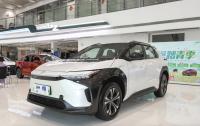 China Toyota BZ4X 2022 AWD Premium Used Electric SUV 160kW 337Nm 500km Range for sale