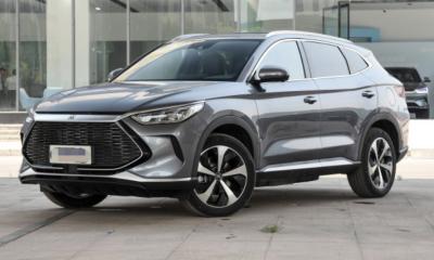 China BYD Song Plus EV 2021 DM-i 110KM Flagship Version Hybrid Compact SUV E-CVT for sale