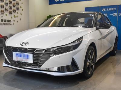 China Hyundai Elantra 2022 240TGDi DCT LUX Compact Sedan 4 Door 5 Seats 1.4T 140HP Gasoline for sale