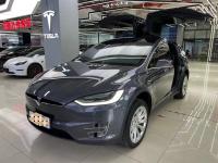 China 21 Silver Tesla Model X Dual Motors Ternary Lithium Battery Mileage 43000KM SUV for sale
