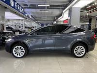 China 21 Silver Tesla Model X Dual Motors Ternary Lithium Battery Mileage 43000KM SUV for sale