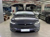 China 21 Silver Tesla Model X Dual Motors Ternary Lithium Battery Mileage 43000KM SUV for sale