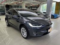 China 21 Silver Tesla Model X Dual Motors Ternary Lithium Battery Mileage 43000KM SUV for sale