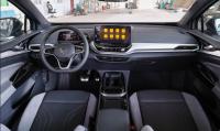 China VW ID4 CROSS PURE+ Long Range Car 600km Grey White Compact Suv for sale
