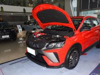 China Geely Binyue Coolray Gasoline SUV 1.5T 181HP 7WDCT 5 Seats Red Color for sale