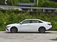 China 2023 Hyundai Elantra 1.5L CVT Gasoline GLS 2WD 4-Door 5-Seat White for sale