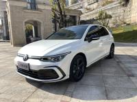 China Volkswagen Golf 280TSI DSG R-Line 1.4T 2021 Used Car 48,479 KM White for sale