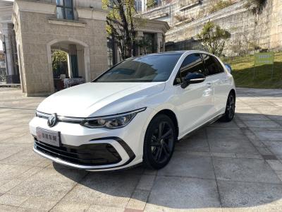 China Volkswagen Golf 280TSI DSG R-Line 1.4T 2021 Used Car 48,479 KM White for sale