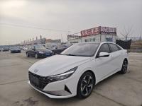 China 2022 Hyundai Elantra 1.5L CVT GLX Elite Edition 40,180 KM White for sale