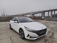 China 2022 Hyundai Elantra 1.5L CVT GLX Elite Edition 40,180 KM White for sale