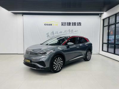 China Volkswagen ID.4 X 2021 1st Edition Electric SUV 555km Range 150kW RWD for sale