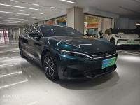 China BYD Han 2022 EV 610km 4WD Qianshan Green Limited Edition Electric Sedan for sale