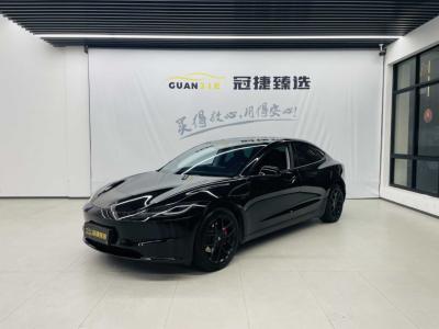 China Tesla Model 3 2023 Rear-Wheel Drive Pure Electric 606 km Range 60100 km Mileage for sale