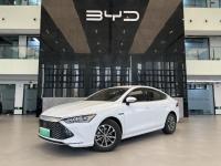 China BYD Qin PLUS DM-i 2024 Glory Edition 55km Leading Model White Sedan for sale