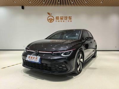 China Volkswagen Golf 2021 380TSI DSG GTI 2.0T 55700km Front Wheel Drive for sale