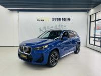 China BMW X1 2023 sDrive25Li M Sport Package 2.0T Front-Wheel Drive Blue 35700km for sale