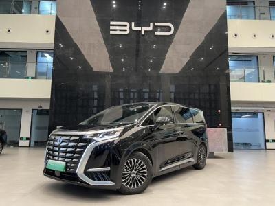 China 2024 Denza D9 DM 1050 Premium Plug-in Hybrid MPV 32000km Black Original Paint for sale