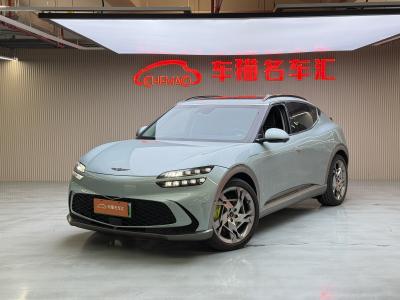 China Genesis GV60 2023 Dual Motor AWD Electric SUV 16000 km Green for sale