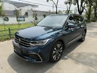 China Volkswagen Tiguan L 2022 330TSI 2WD R-Line Premium Edition 90000km Blue for sale
