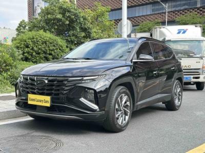 China Hyundai Tucson L 2023 1.5T Automatic 2WD GLX Elite Edition 20000km Black for sale