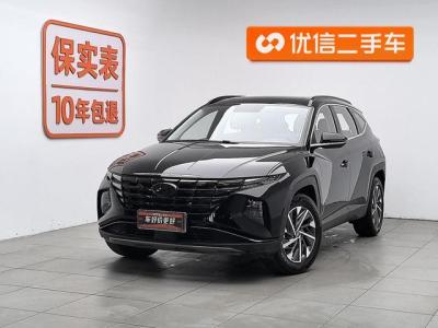 China Hyundai Tucson L 2023 1.5T Automatic 2WD GLX Elite Edition 42000km Black for sale