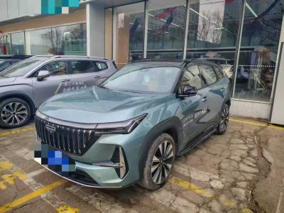 China Geely Boyue L Jinxiu 2025 SUV 9800 km Green 126900 RMB for sale