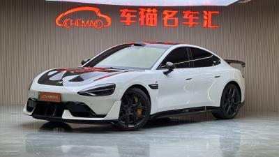 China Xiaomi SU7 Ultra 2025 Electric Sedan 4WD 10000km White Original Paint for sale