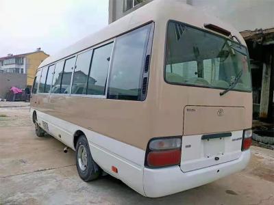 China Toyota Coaster 23-Seater Passenger Bus with 2.7L Engine and 108kW Power - Hydraulic Power Steering for sale