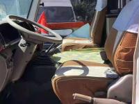 China Toyota Coaster 23-Seater Passenger Bus with 2.7L Engine and 108kW Power - Hydraulic Power Steering for sale