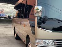 China Toyota Coaster 4.0L 20-Seat Passenger Mini Bus with 6GR Engine and 5-Speed Manual Transmission for sale
