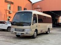 China Toyota Coaster 4.0L 20-Seat Passenger Mini Bus with 6GR Engine and 5-Speed Manual Transmission for sale
