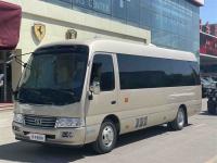 China Toyota Coaster 20-Seat Minibus 4.0L 171kW 130km/h Commercial Vehicle 2015 Model for sale