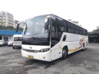China Jinlong Higer KLQ6125 55-Seater Passenger Coach Bus 100km/h Speed 17500kg Weight for sale