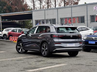 China Volkswagen ID.6 X 2021 Facelift Pure+ Electric SUV 83.4kWh 588km Range Grey for sale