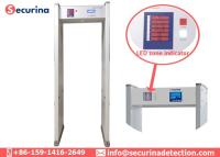 China 15 Watt Walk Through Body Temperature Scanner Non Touching Metal Detector for sale