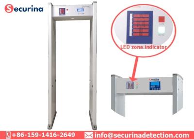China 15 Watt Walk Through Body Temperature Scanner Non Touching Metal Detector for sale