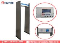 China 15W Walk Through Security Detector 6 zone FCC DSP With 4.3in LCD Screen for sale